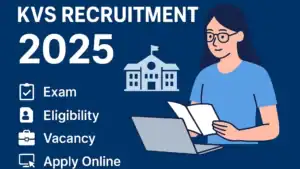 Kendriya Vidyalaya Sangathan Recruitment Examination 2025 | KVS Jobs ...